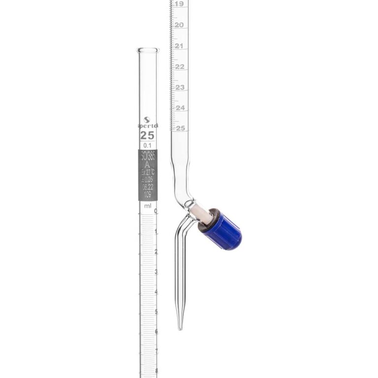 Burette, With Screw Type PTFE Needle Valve (Rotaflow) Stopcock, Class A ...