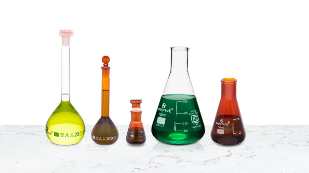 Types of Laboratory Flasks: Volumetric, Conical & Measuring