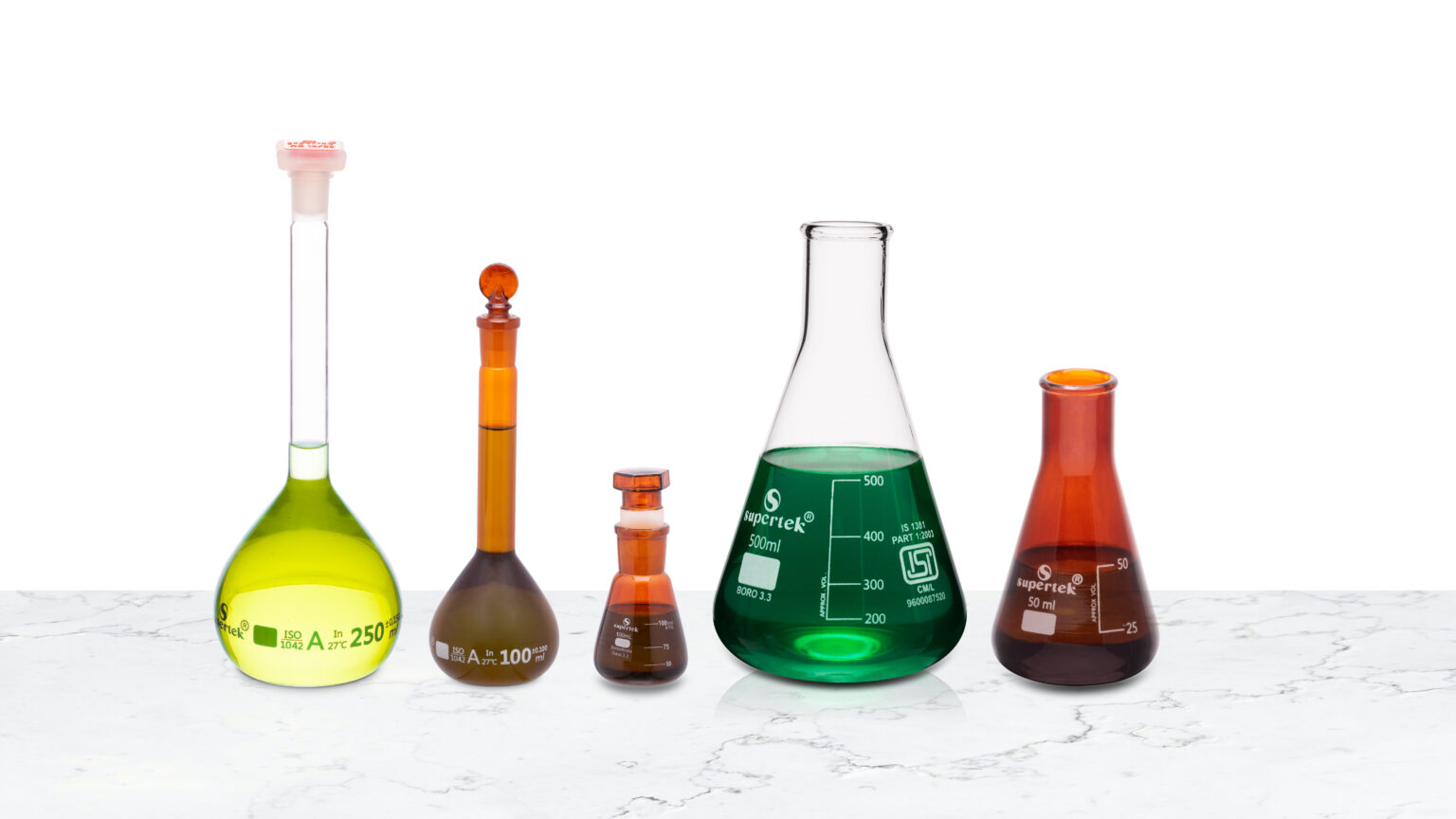Types of Laboratory Flasks: Volumetric, Conical & Measuring
