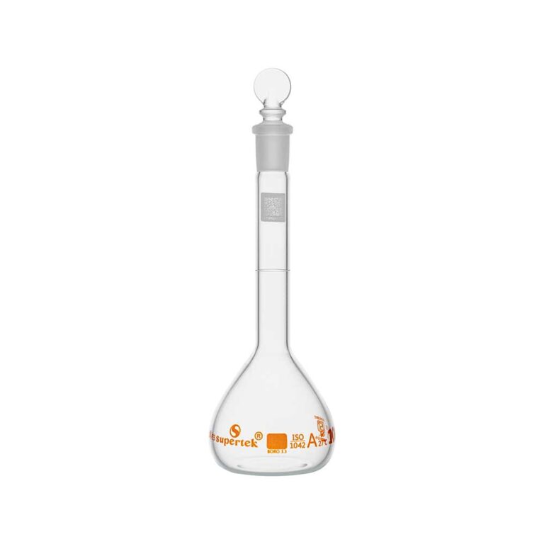 Flask Volumetric, With Interchangeable Glass and Super Stopper™, Class A